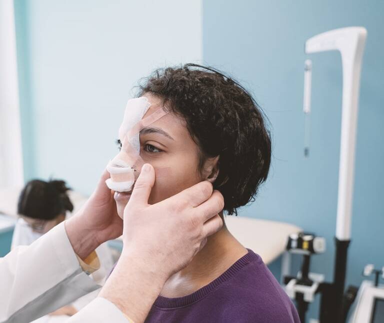 Post-Cancer Nasal Reconstruction in Surat | Elegance Clinic